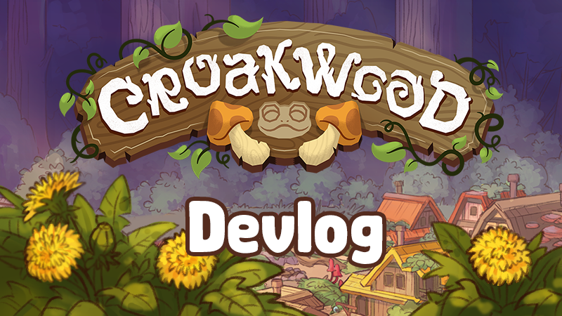 Croakwood - Devlog #2 - Terrain - Steam News