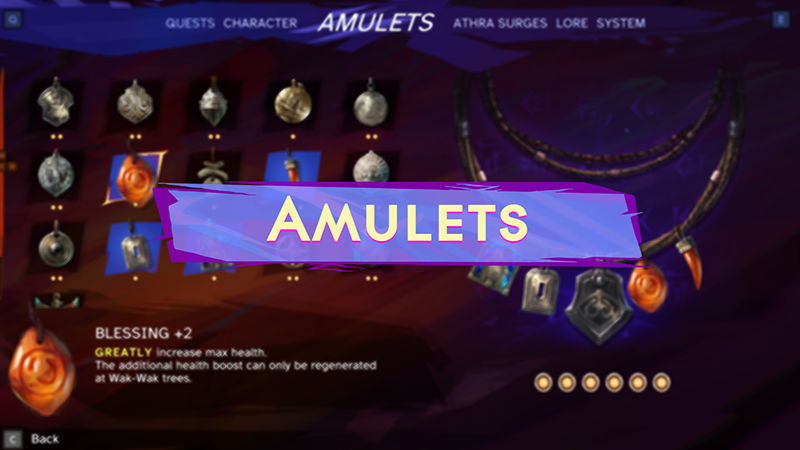 Prince of Persia The Lost Crown - An introductory guide on Amulets - Steam News