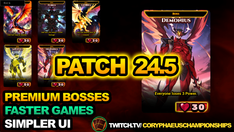 Steam :: Coryphaeus Championships :: Patch 24.5 is live! Welcome to ...