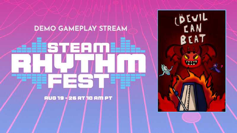 Steam :: Devil Can Beat :: Rhythm Fest Devil Can Beat Demo Stream