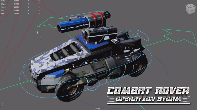 Combat Rover: Operation Storm - Rigging test with another vehicle of ...