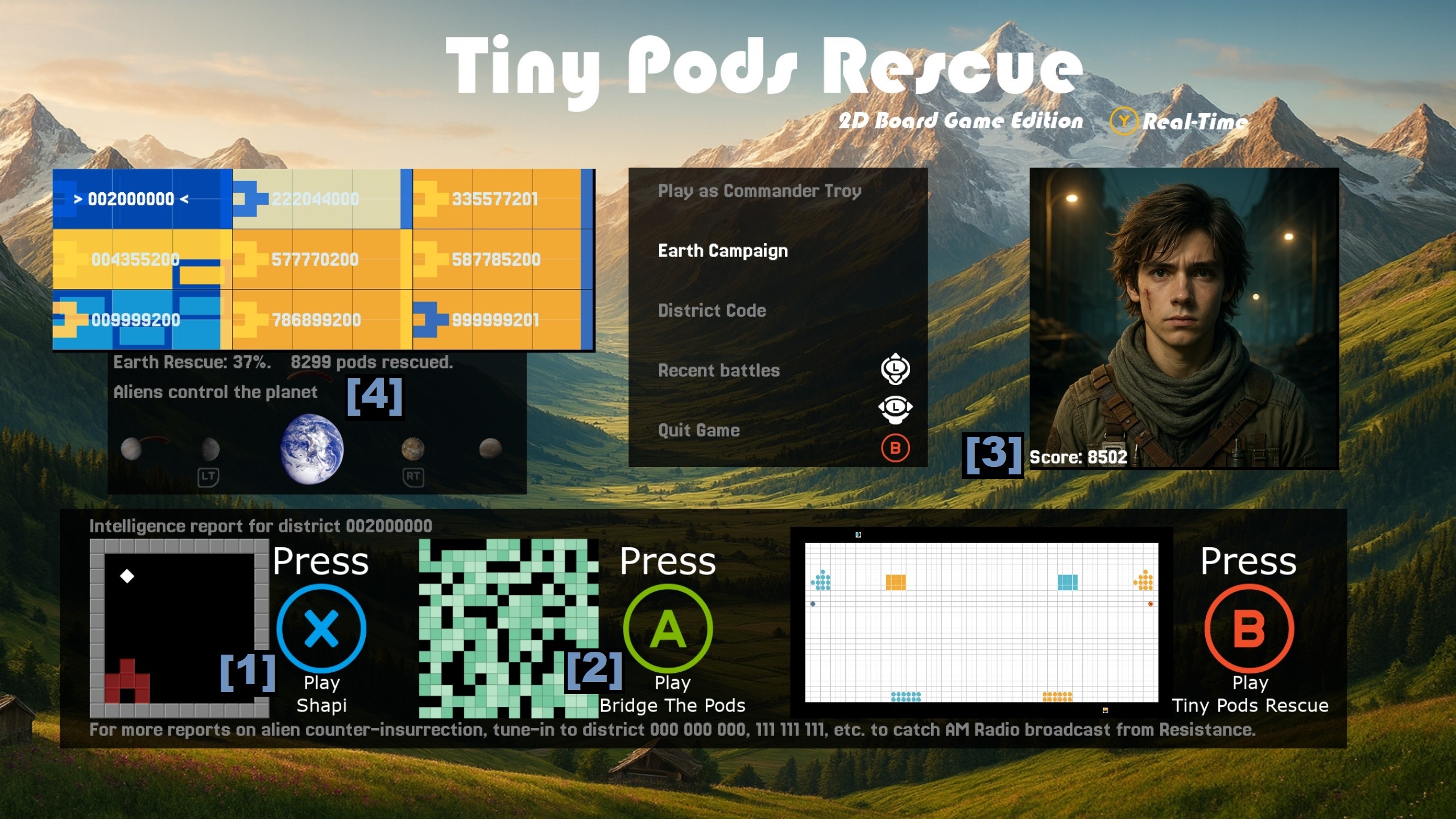 Steam Community :: Tiny Pods Rescue - 2D Board Game Edition