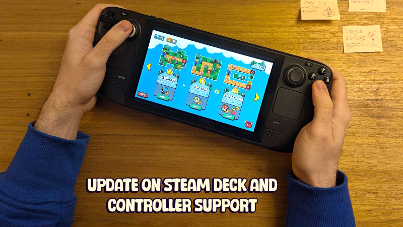 Islets Defense - Update on Steamdeck and Controller Support - Steam News