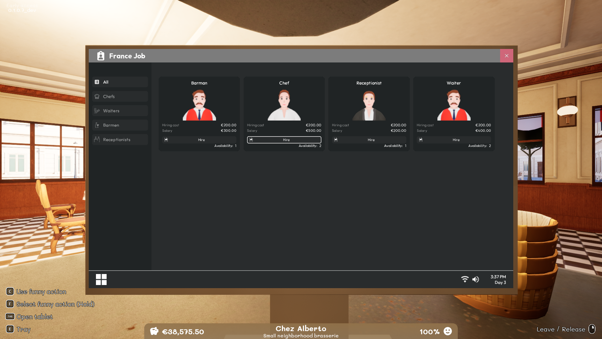 Steam Community :: Parisian Brasserie Simulator