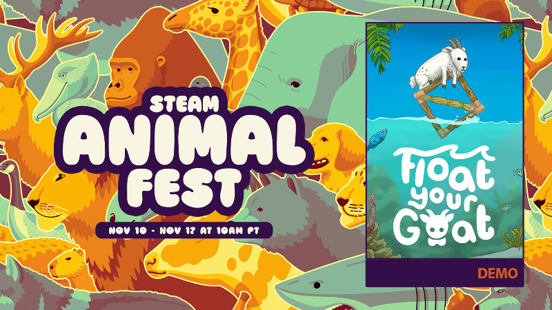 Float Your Goat - Float Your Goat Demo will be in Animal Fest! - Steam News