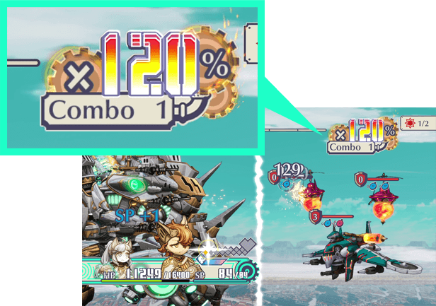 your damage will increase with your combo allowing you to