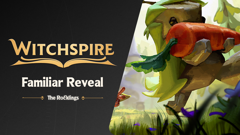 Witchspire - Witchspire Familiar Reveal #1 - ROCKLINGS - Steam News