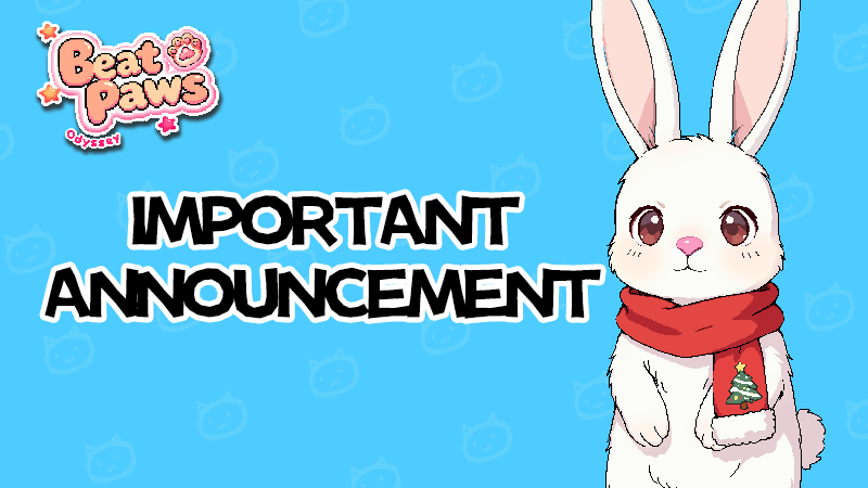 Beat Paws Odyssey - Launch Update: A brief delay for final stability ...