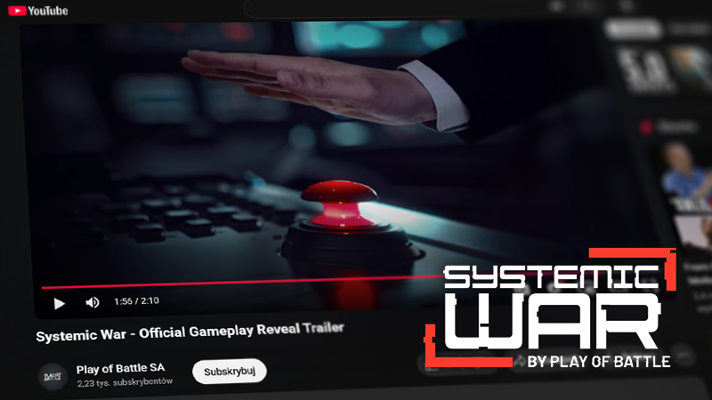 Systemic War - Systemic War reveal trailer is live! - Steam News