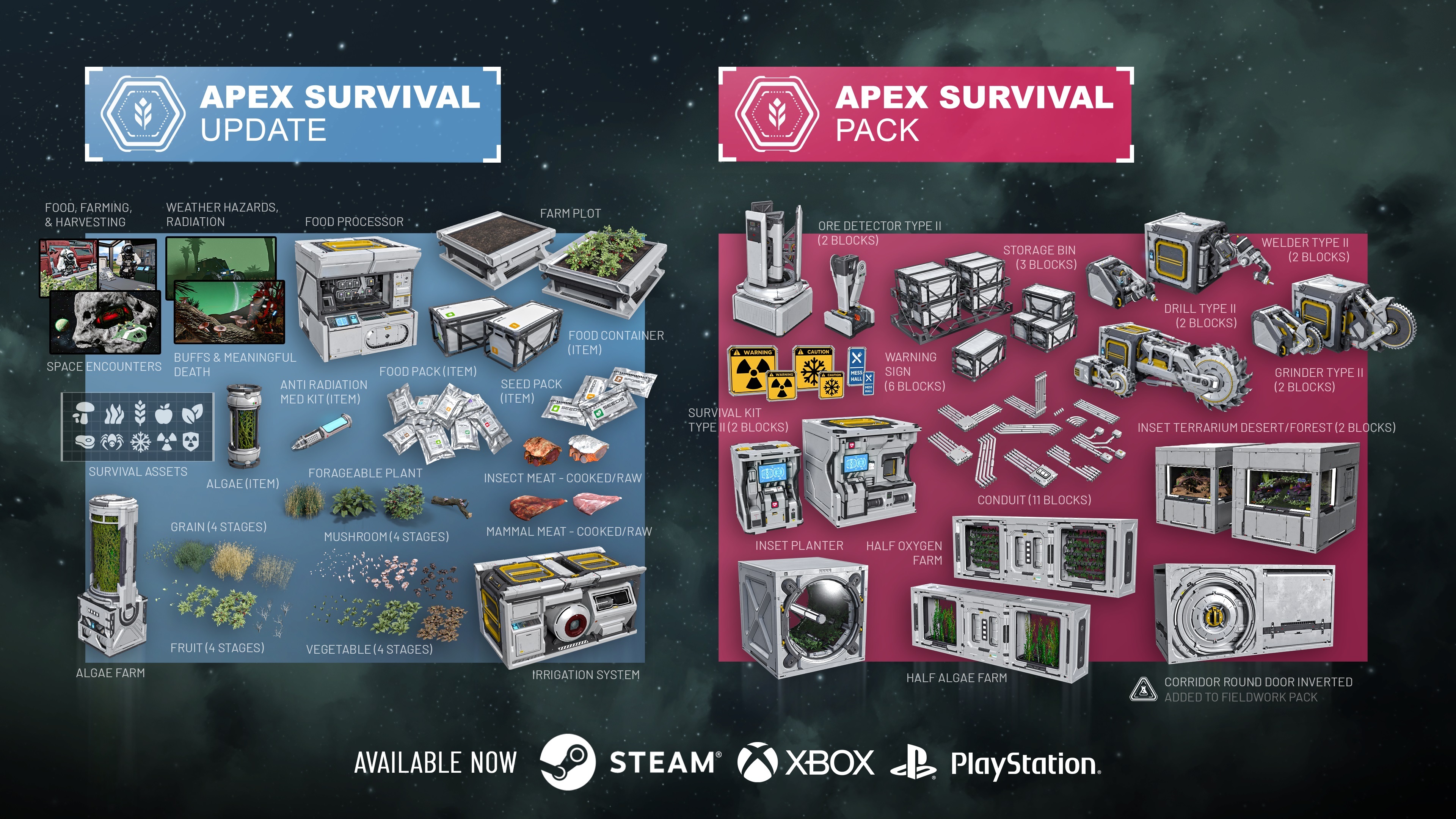 Space Engineers: Apex Survival Live Now!