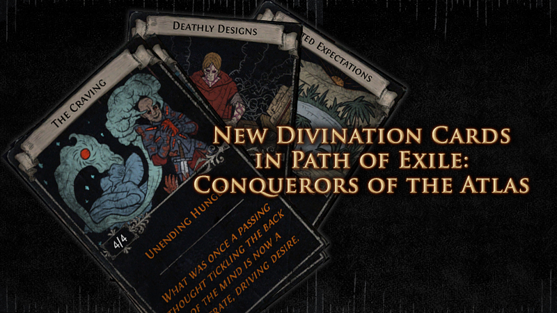 Path of Exile - New Divination Cards in Path of Exile: Conquerors of ...