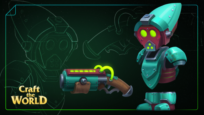 Steam :: Craft The World :: New armor and weapon!