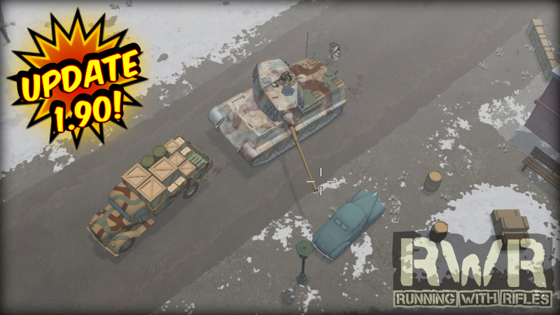 RUNNING WITH RIFLES - Update 1.90 released! - Steam News
