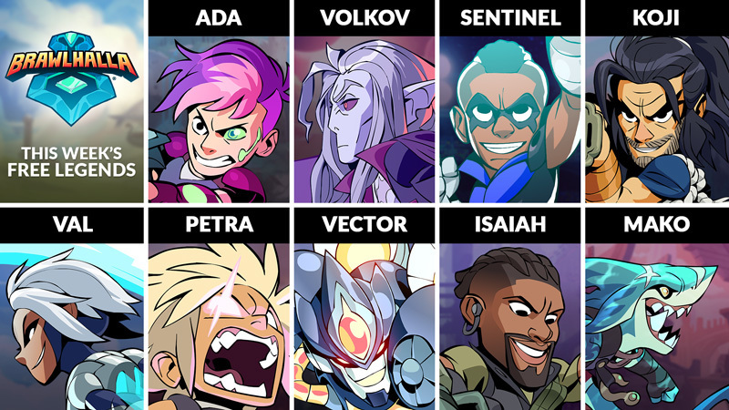 Brawlhalla - Kung Foot & Last Week for ProSeries ’21! - Steam News
