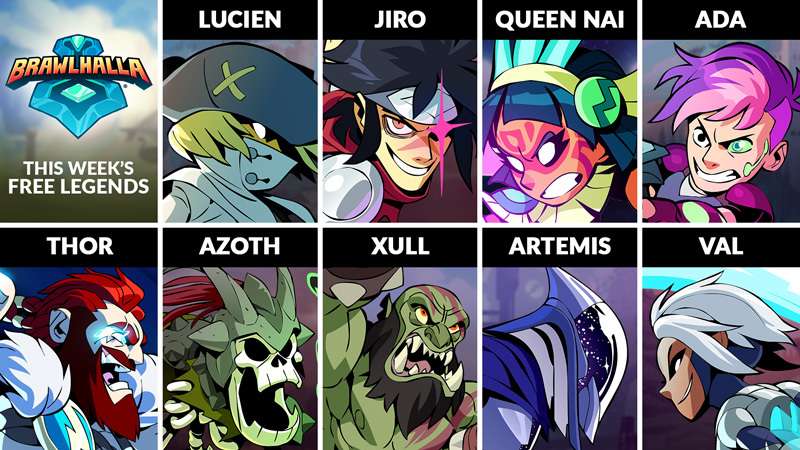 Brawlhalla - Kung Foot featured as the Brawl of the Week! - Steam News