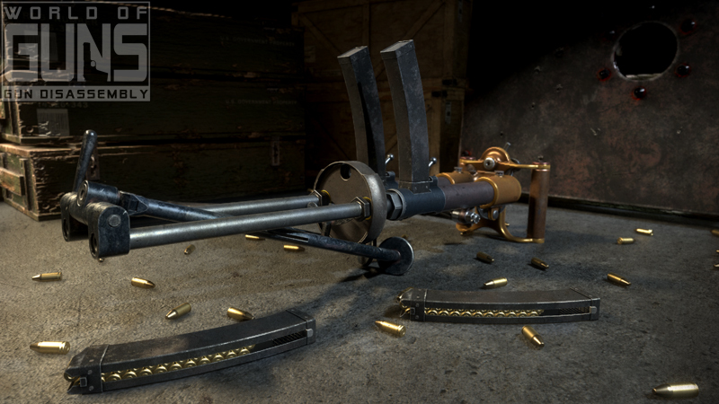 World of Guns: Gun Disassembly - Villar-Perosa M1915 machine gun has ...