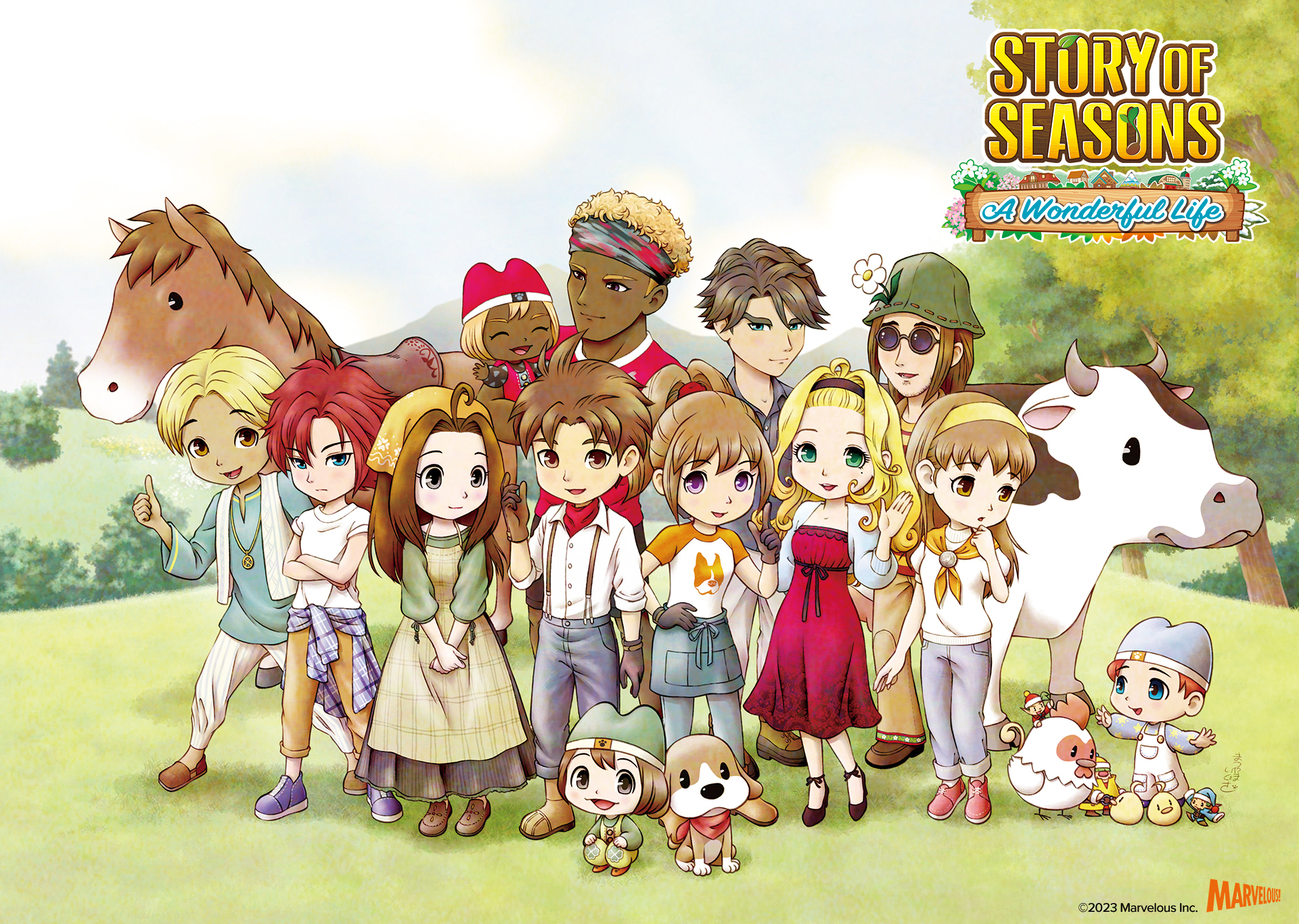 Harvest Moon Another Wonderful Life Wallpaper