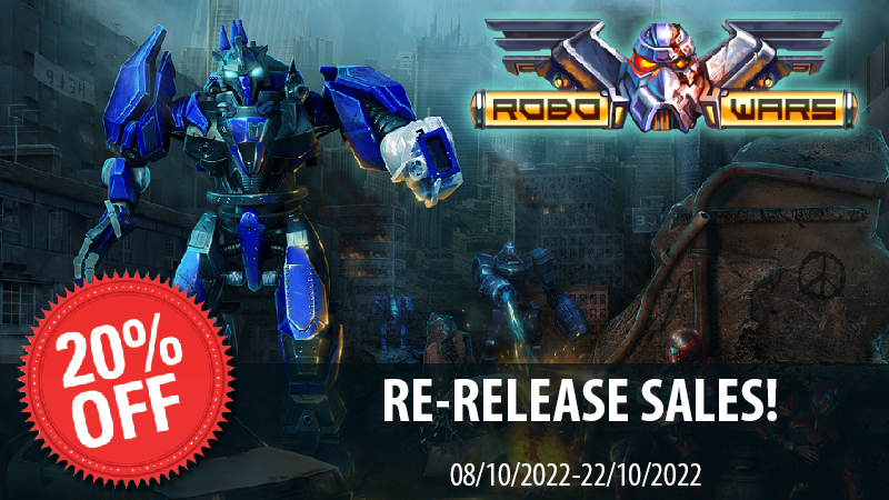 Robowars - Robowars is available to buy on Steam again - Steam News