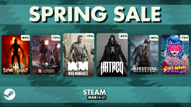 Hatred - Spring has sprung, and so have the deals! 🎉 - Steam News