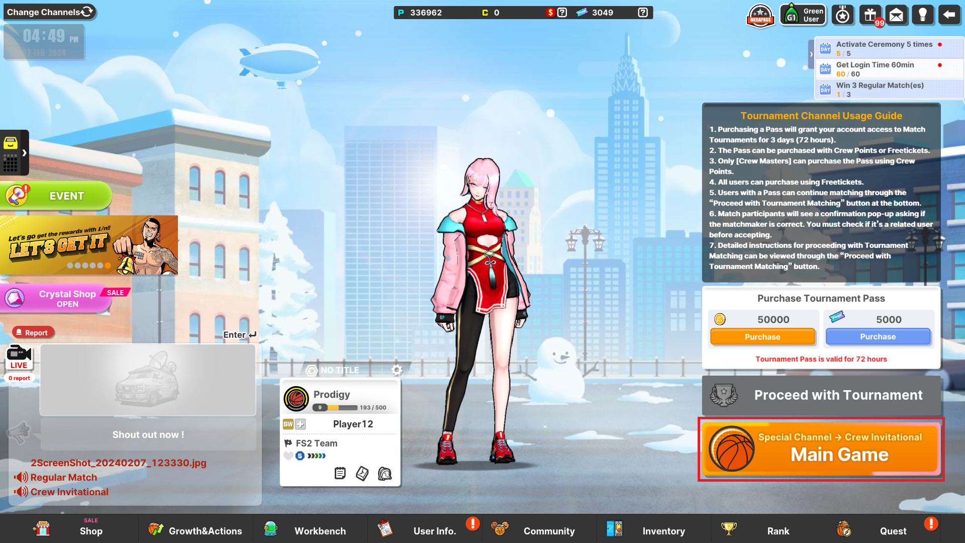 Step 3: Invite a team member to the created room to participate in the ...