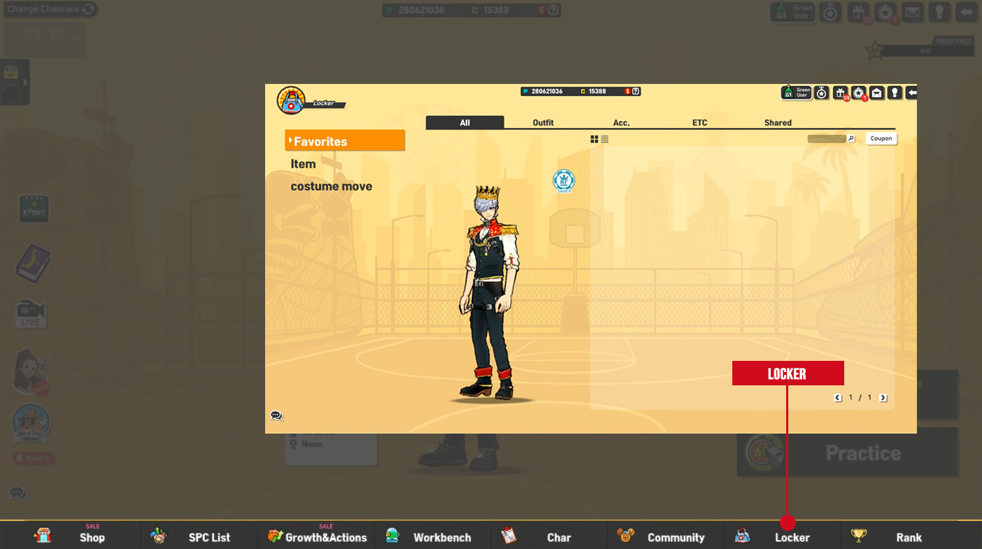 You can add a mark to your item as your favorite.