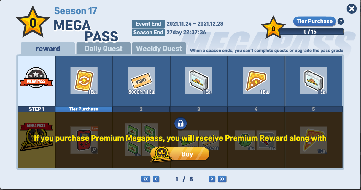 The Mega Pass rewards players handsomely