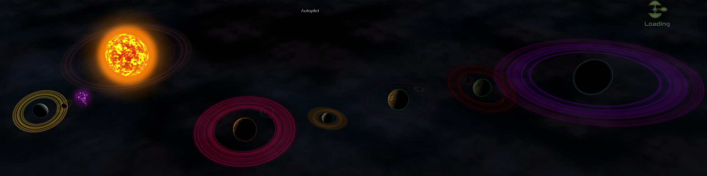 *Note: rings are shown on every celestial body in images for ...