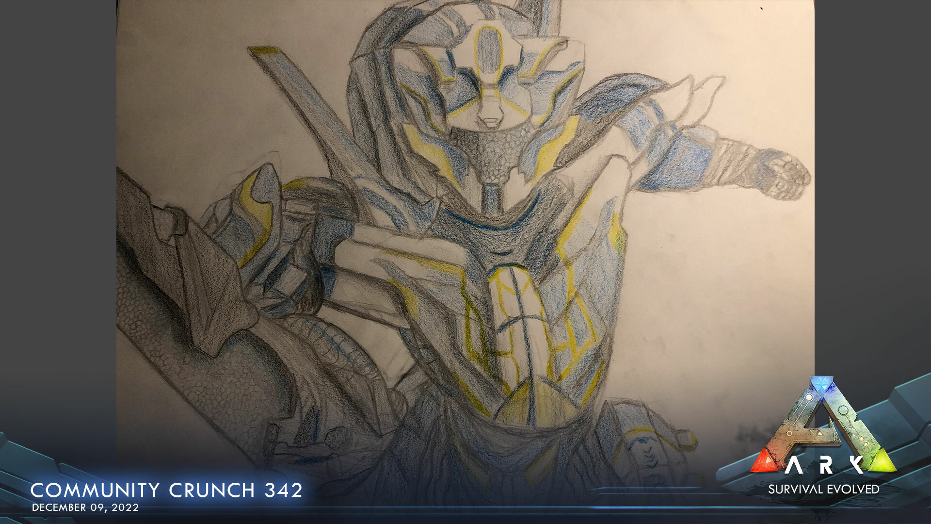 Updated Portrait of my ARK OC by @HallOfFlameSs1