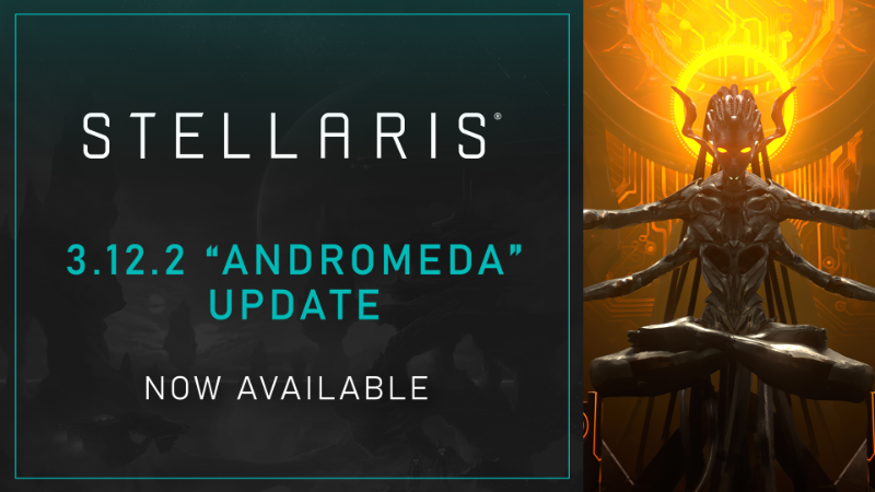 Stellaris - Stellaris 3.12.2 "Andromeda" now available! - Steam News
